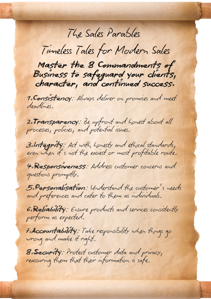 The Sales Parables – Timeless Tales for Modern Sales